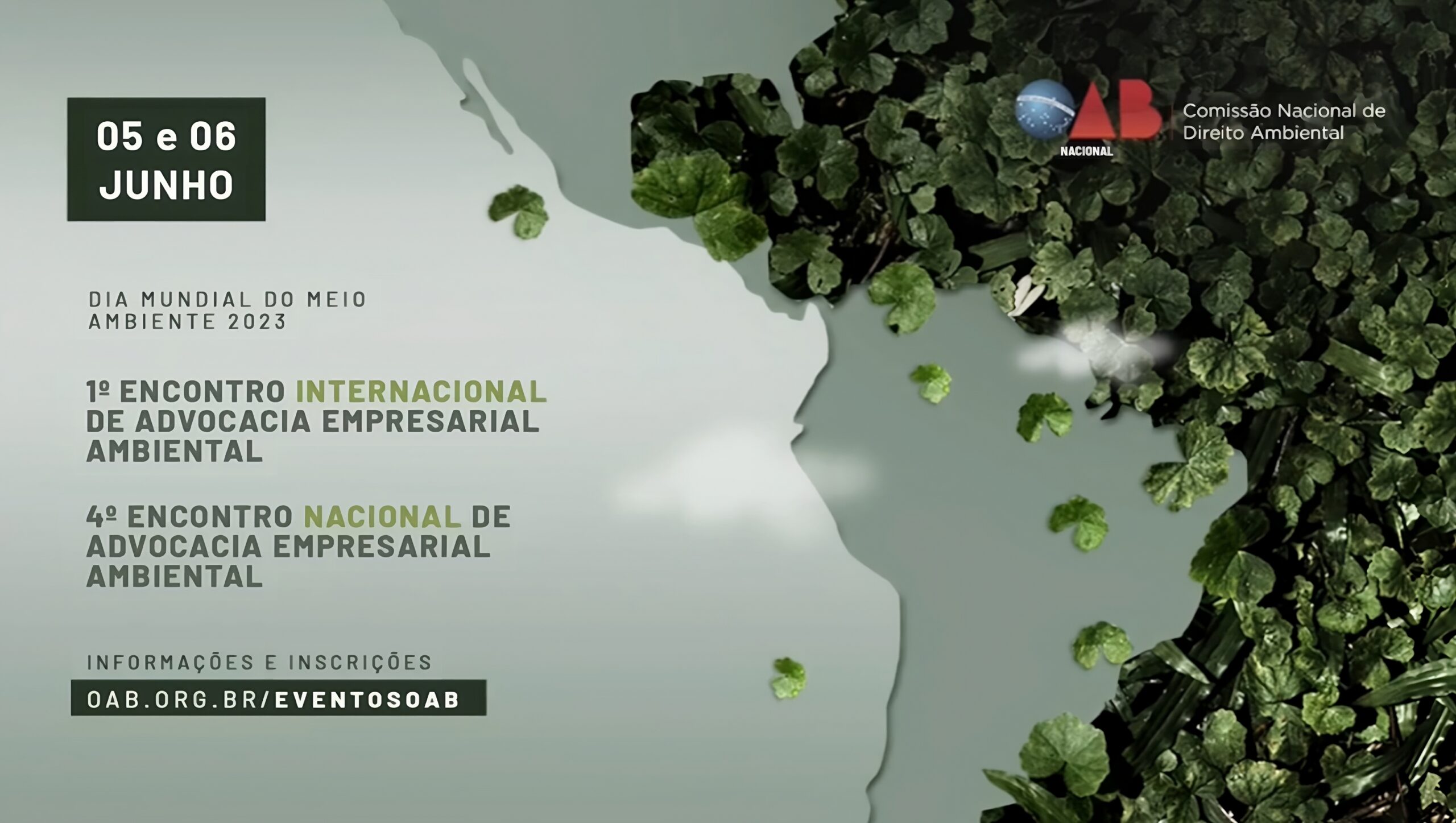 Dia Mundial do Meio Ambiente 2023 - OAB Cachoeiro